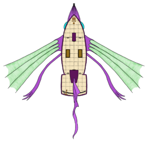 Flying Fish Ship - Dungeonsports Coliseum