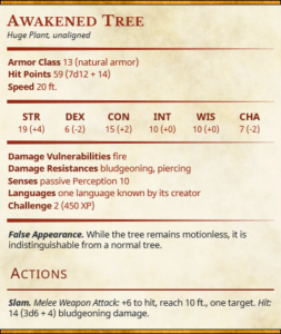 Awakened Tree: Can't See the Forest for 'em - Dungeonsports Coliseum